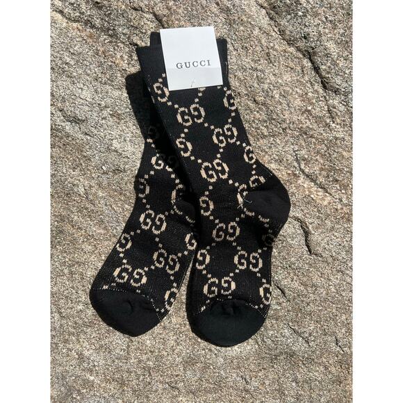 Gucci | Accessories | Gucci Black Womens Mid Calf Socks | Poshmark